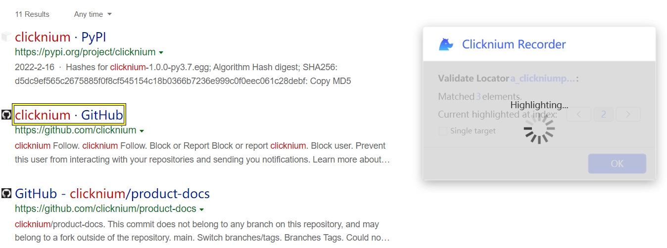 Clicknium Locator | Clicknium